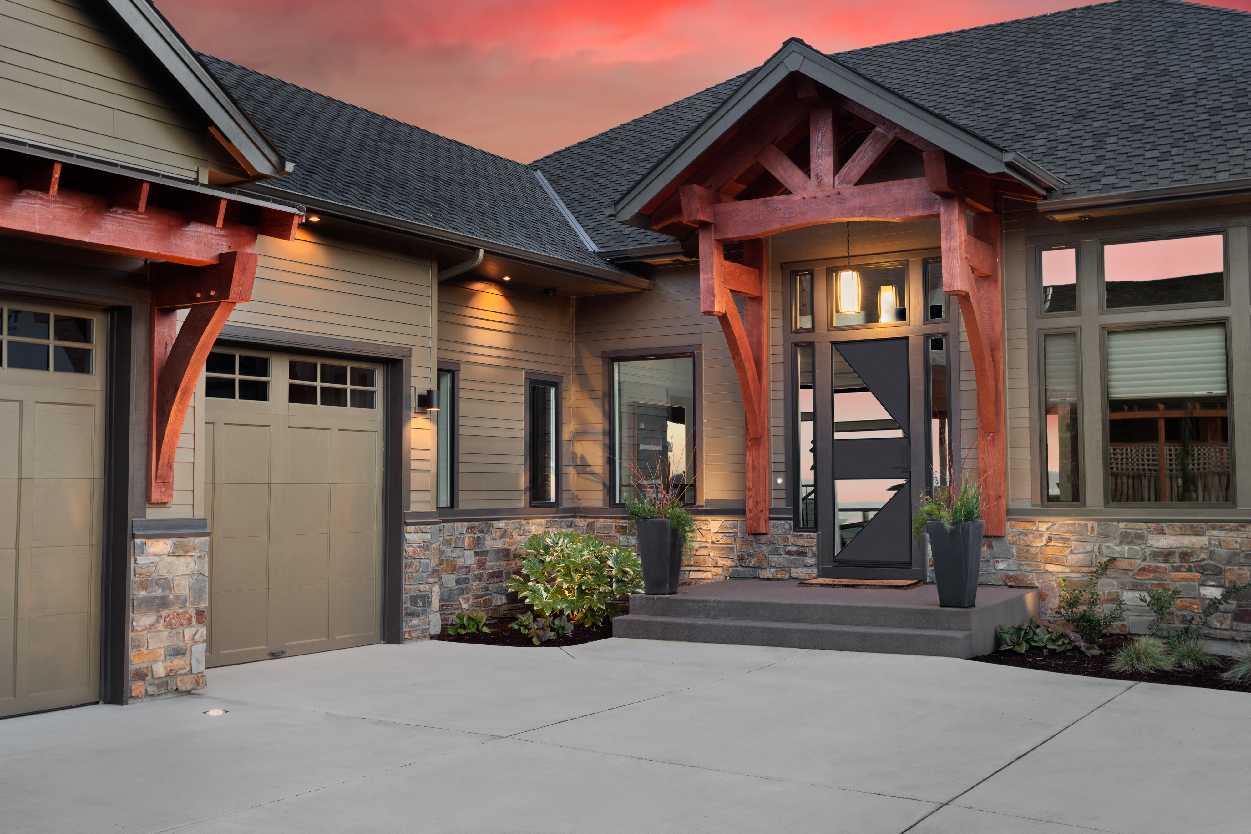 Anchor Exterior Door - Rustica Custom Doors
