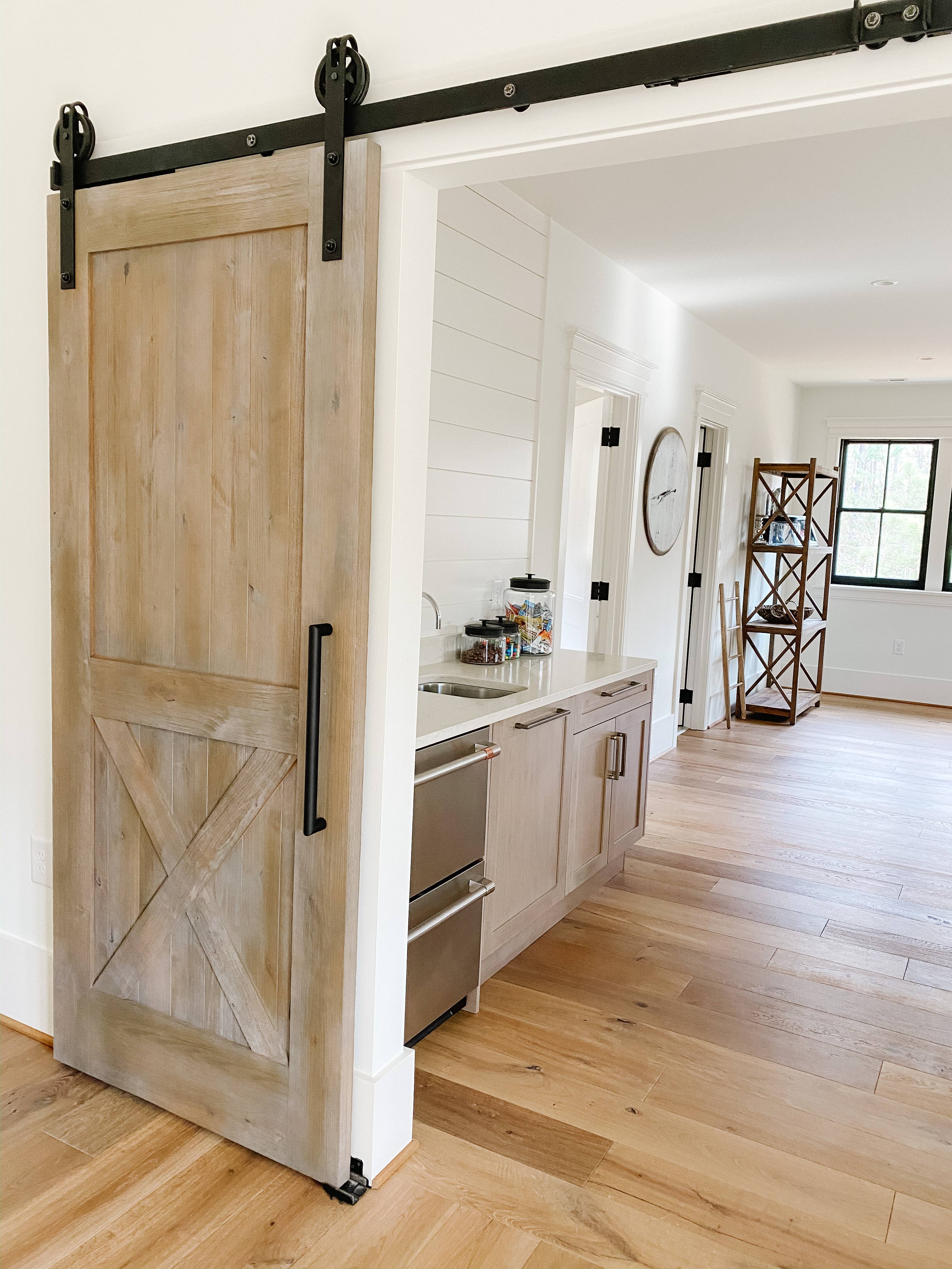 Half X Double Barn Door - Rustica Custom Doors